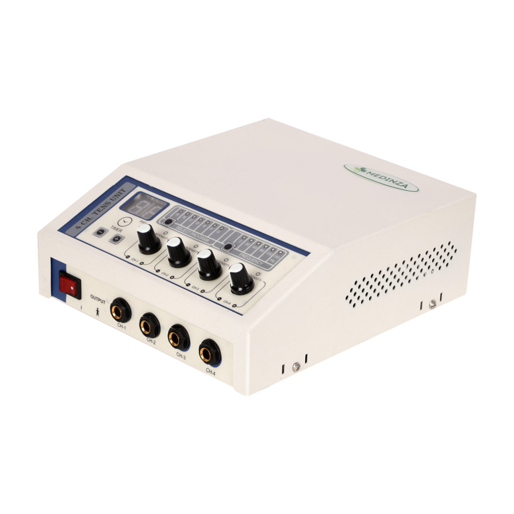 4 Channel Tens Unit With Random Current – Medinza Healthcare